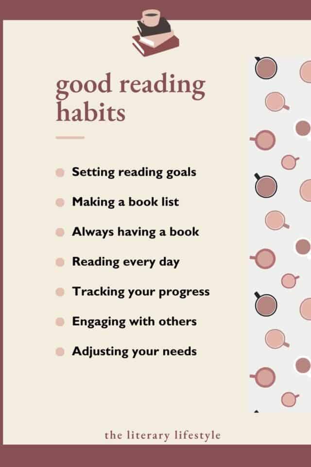 7 Good Reading Habits to Develop Now