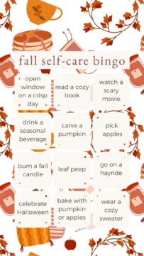 60 Cozy Fall Self-Care Activity Ideas: A Fall Bucket List Challenge