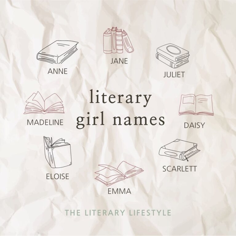 160 Unique Literary Girl Names from Books
