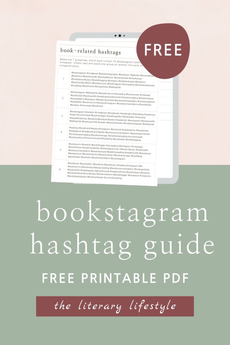 400+ Bookstagram Hashtags: Easy Generator for Instagram