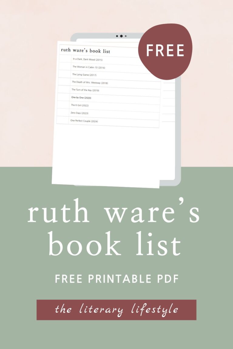 All 9 Ruth Ware Books Ranked (With Printable Checklist)