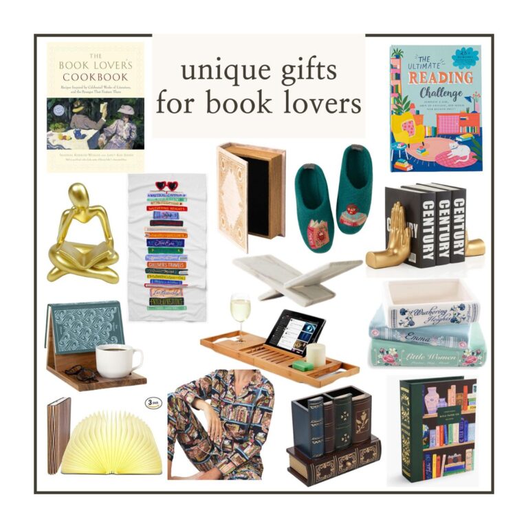 250+ Best Gifts for Book Lovers (That Go Beyond Books)