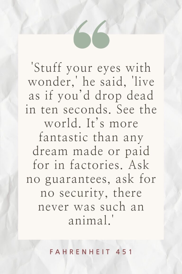 55+ Best Fahrenheit 451 Quotes With Page Numbers on Censorship