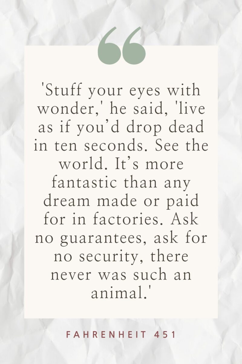 55+ Best Fahrenheit 451 Quotes With Page Numbers on Censorship