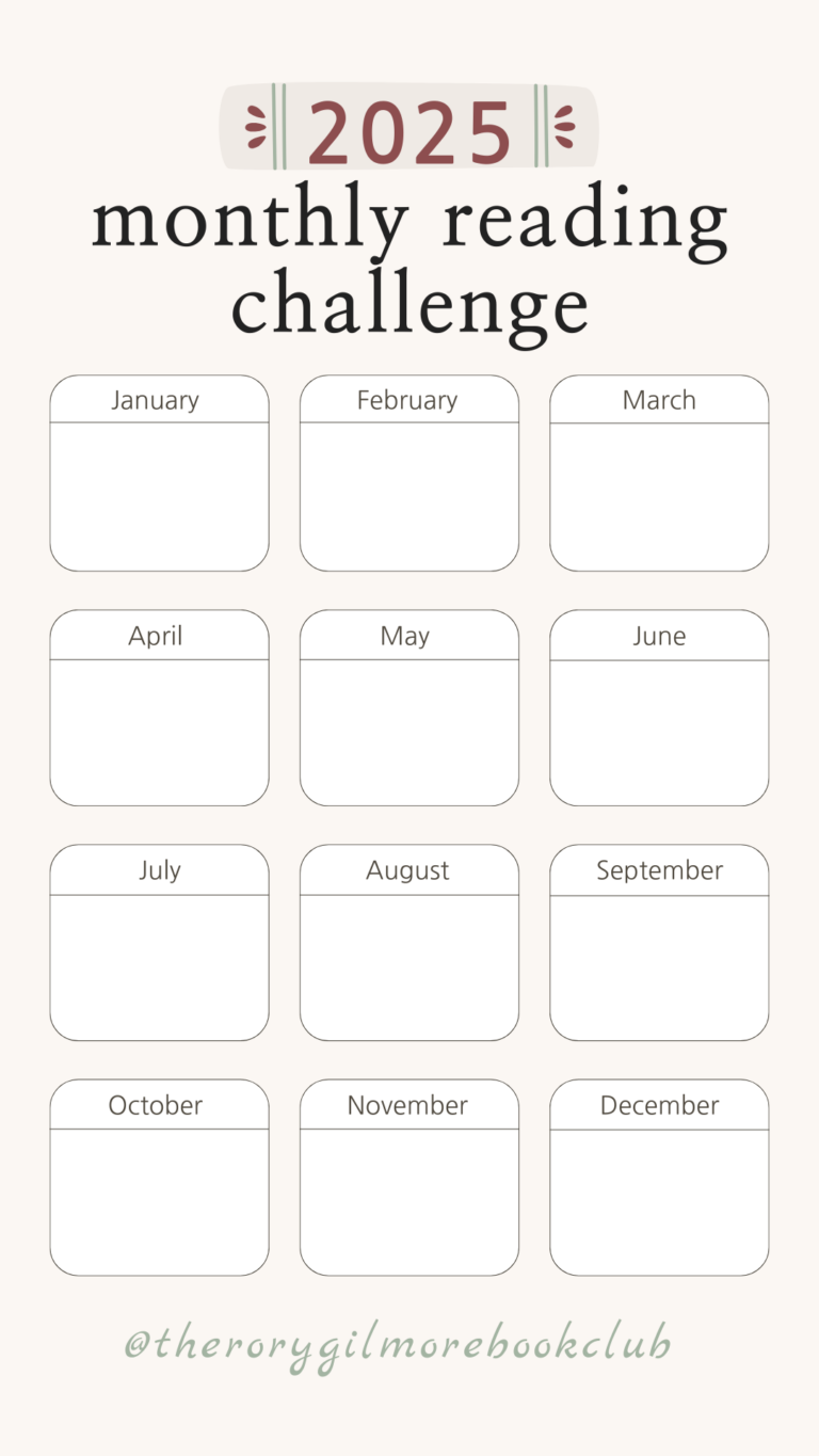 10 Reading Challenges for Adults 2025 (With Printable Trackers)