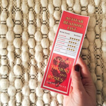 5 Free Printable ACOTAR Bookmarks for Adults (PDFs)