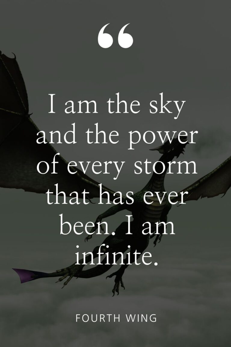 50 Best Fourth Wing Quotes With Page Numbers