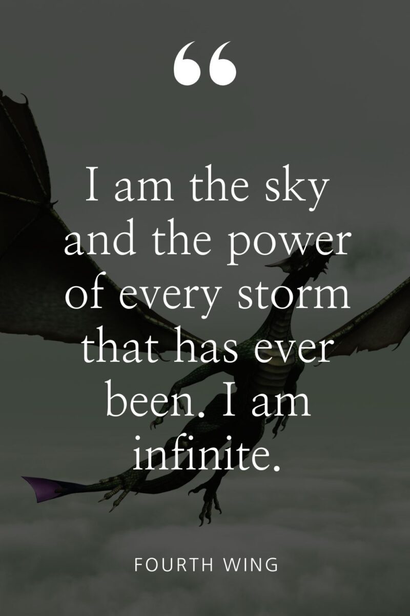 50 Best Fourth Wing Quotes With Page Numbers