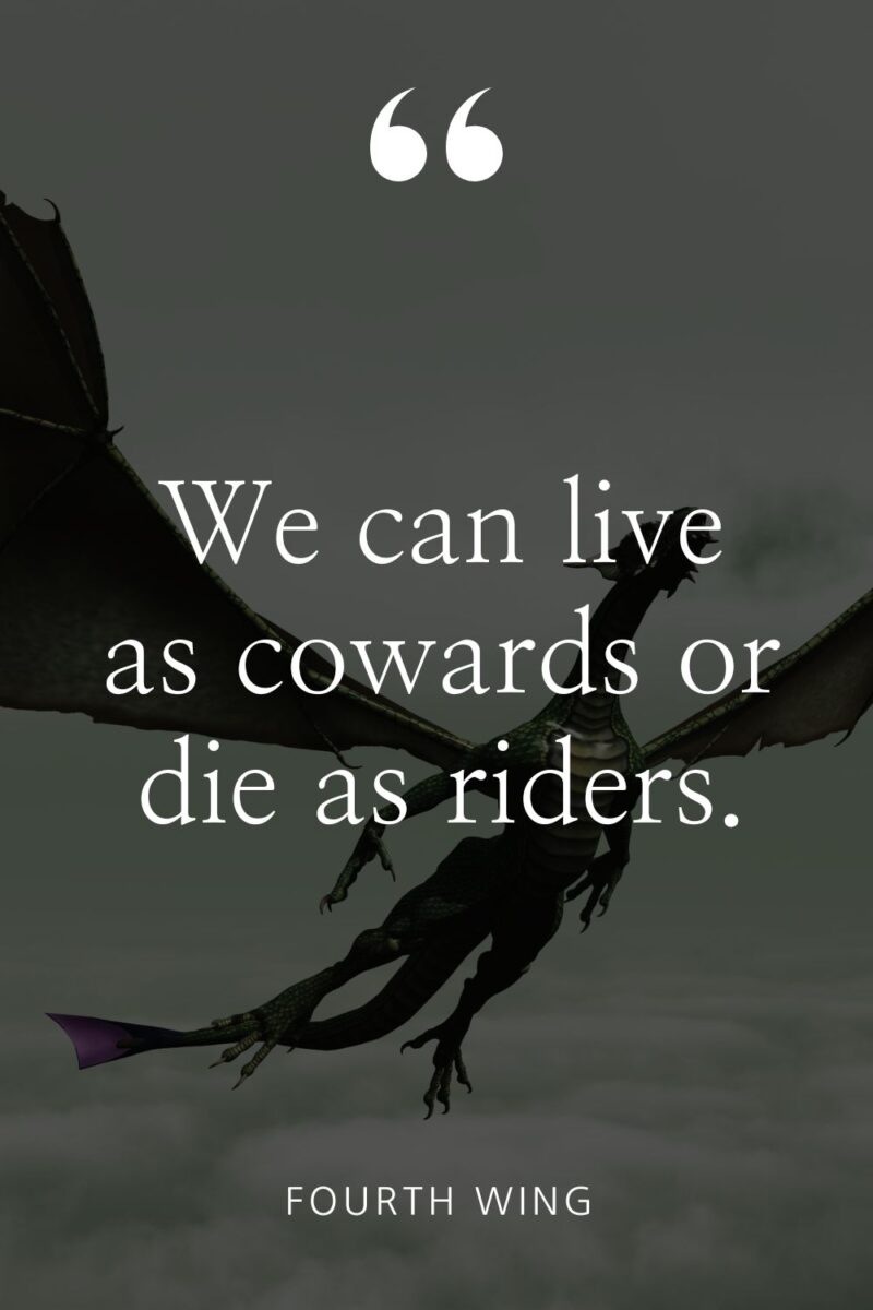 50 Best Fourth Wing Quotes With Page Numbers