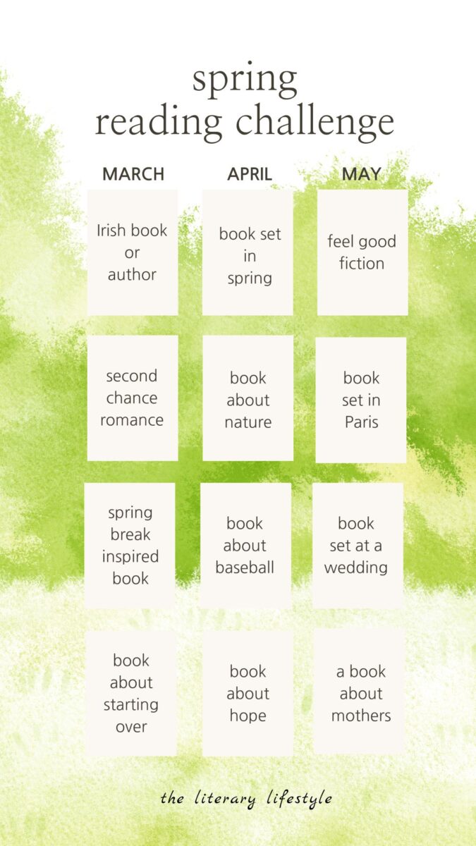 Spring Reading Challenge (With Templates and Printable PDF)