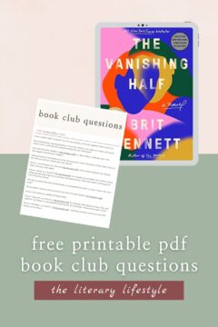 20 The Vanishing Half Book Club Questions (+ PDF)