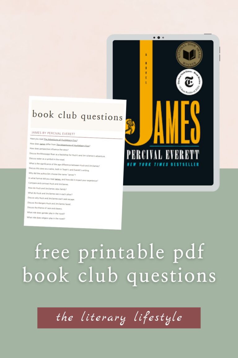 25 James Book Club Questions (With Printable PDF)