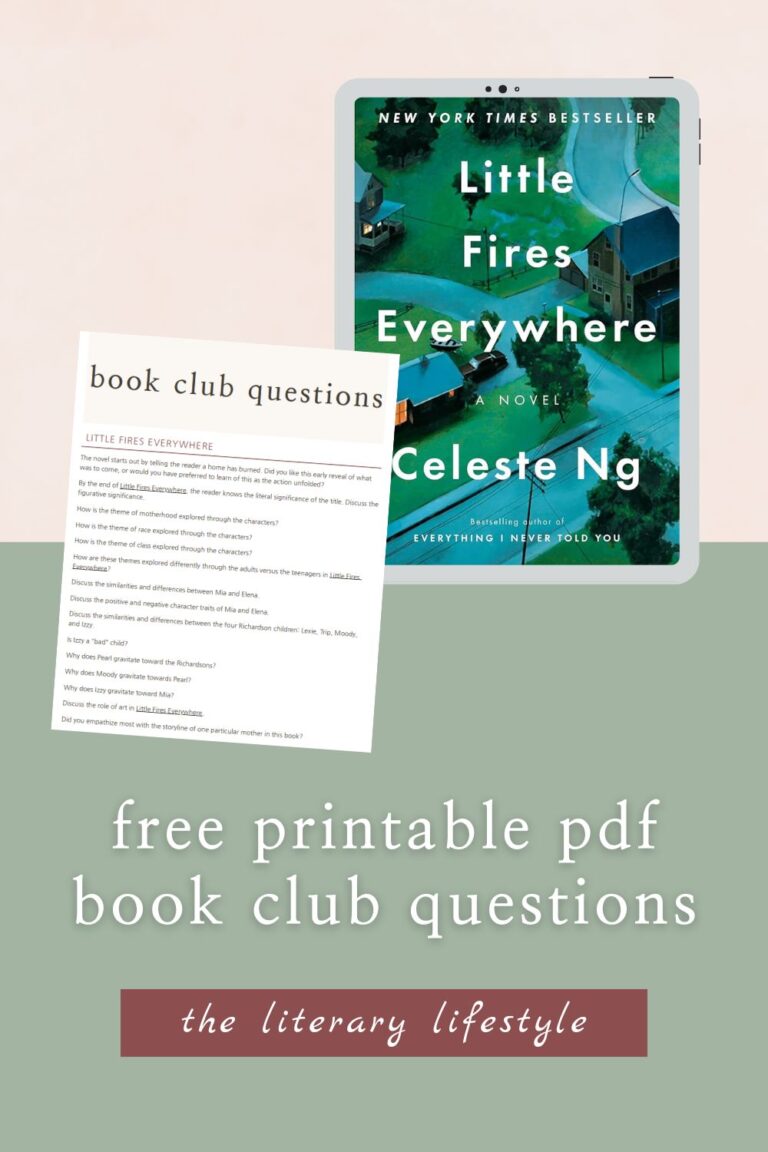35 Little Fires Everywhere Book Club Questions (+ PDF)