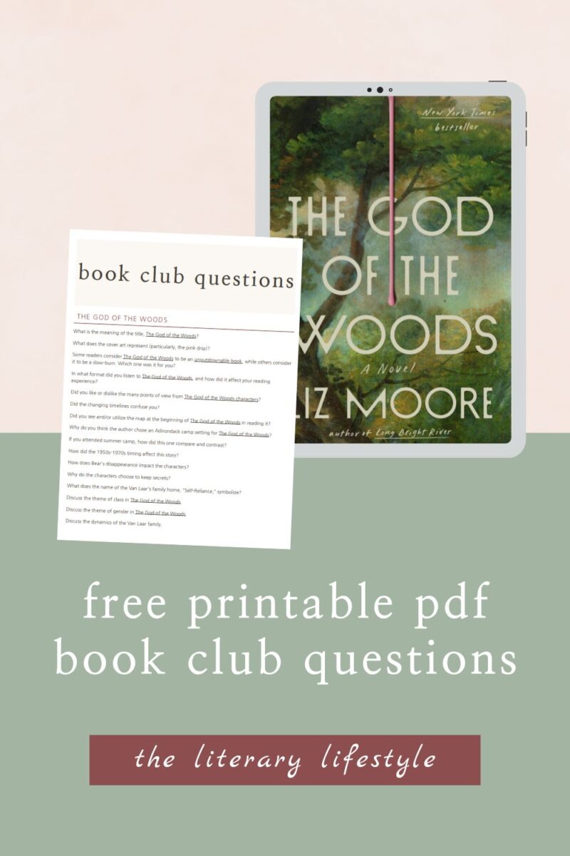 25 The God of the Woods Book Club Questions and Ideas (+ PDF)