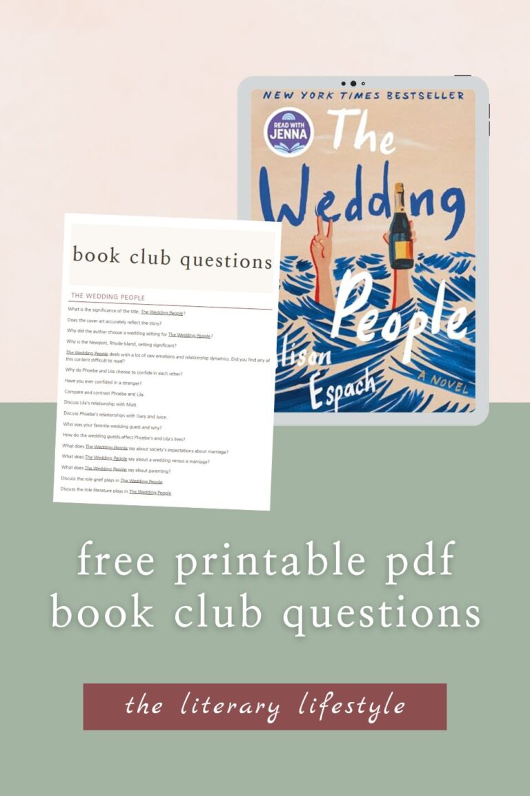 25 The Wedding People Book Club Questions (+ PDF)