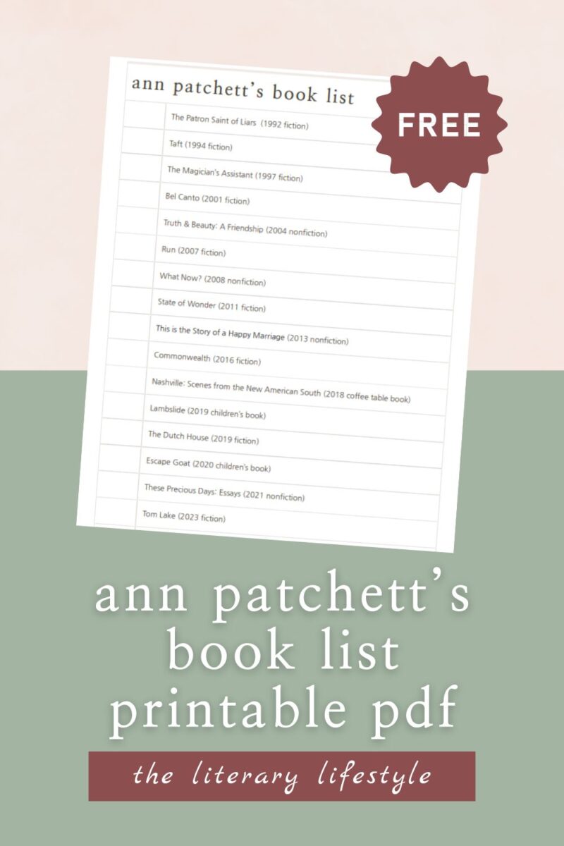 5 Best Ann Patchett Books: The Must-Reads Ranked (+PDF)